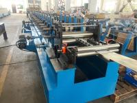 China 0.4-1.2mm Width Adjustable CU Stud And Track Drywall Roll Forming Machine With Fly Punching And Cutting for sale