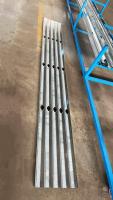 China 0.4-1.2mm Width Adjustable CU Stud And Track Drywall Roll Forming Machine With Fly Punching And Cutting for sale