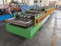 China 0.3-0.8mm Galvanized Steel IBR Double Layer Roof Panel Roll Forming Machine With Chain Drive for sale