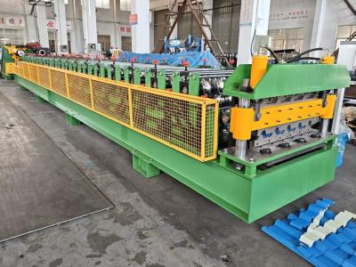 China 760mm Trapezoidal IBR Double Layer Roof Sheet Roll Forming Machine 0.3-0.8mm Steel for sale