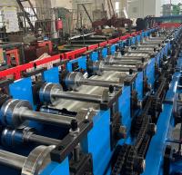 China Residential Garage Door Panel Roll Forming Machine 457-610mm Width Adjustable PLC Control 11kw for sale