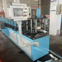 China Width Adjustable From 23-90mm U Channel Brace Roll Forming Machine Popular in Mexico for Upright Racking for sale