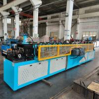 China Width Adjustable From 23-90mm U Channel Brace Roll Forming Machine Popular in Mexico for Upright Racking for sale