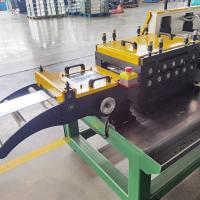 China Solar Strut Channel Roll Forming Machine 1.5-2.5mm Ground Mount PV Stations Flying Punching Cutting 18.5KW for sale