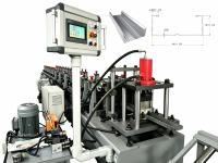 China 0.5mm Galvanized Steel F530 Profile C 46x18mm Drywall Ceiling Roll Forming Machine 5.5kw for sale