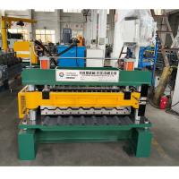 China Trapezoidal Roof Sheet Roll Forming Machine R72 R101 0.3-0.8mm 7.5kw for sale