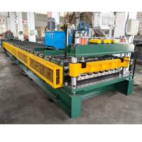 China Trapezoidal Roof Sheet Roll Forming Machine R72 R101 0.3-0.8mm 7.5kw for sale