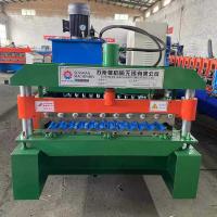 China Residential Houses Warehouses Factories Corrugated Roof Panel Roll Forming Machine Farm Buildings South Africa Economy Model for sale