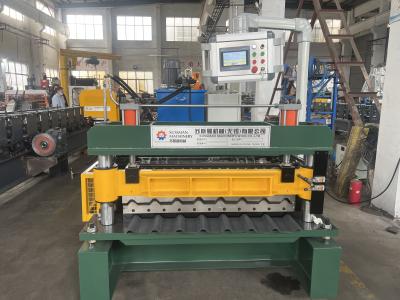 China PPGI 0.3-0.8MM R101 Metal Roof panel roll forming machine for sale