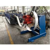 China 1.0-2.0mm Thickness 90mm-200mm Width C U Stud Track Roll Forming Machine with Hydraulic Punching for sale