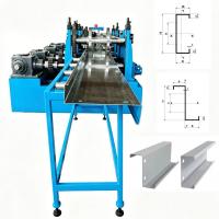 China 1.5-3.5mm Thickness Cee Zee Purlin Metal Frame Roll Forming Machine Multiple Sizes Adjustable for sale