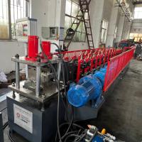 China Residential Commercial Sectional Back Panel Strut Channel Roll Forming Machine Factories Garage Door Reinforcement Mexico for sale