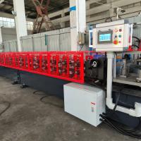 China Residential Commercial Sectional Back Panel Strut Channel Roll Forming Machine Factories Garage Door Reinforcement Mexico for sale