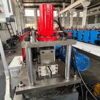 China Residential Commercial Sectional Back Panel Strut Channel Roll Forming Machine Factories Garage Door Reinforcement Mexico for sale