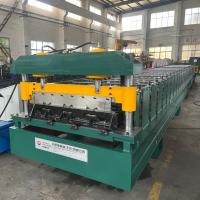 China Mexico With Embossing Ribs 0.6-1.2mm 2.5 Inch Metal Deck Floor Roll Forming Machine Industrial Factory Multi-Story Building for sale