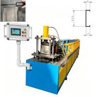 China Width Adjustable 3/4/6 Inch South America C Stud Roll Forming Machine for Steel Structure Drywall Workshop Warehouse C Channel for sale