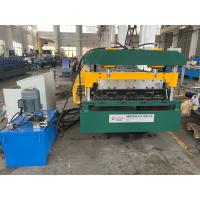 China 18 Gauge To 24 Gauge Galvanized Steel 36'' Coverage Width Losacero 25 Steel Deck Roll Forming Machine Popular in Mexico Market for sale