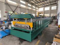 China 2.5'' Rib Height Metal Deck Floor Roof Deck Roll Forming Machine Galvanized Steel 0.8-1.2mm for sale