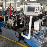 China 2 In 1 Apron Flashing Folded Panel Cladding LV Trim Roll Forming Machine For House Roof  Decoration for sale