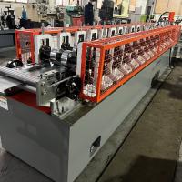 China Adjustable Width South America CU Stud Track Roll Forming Machine Drywall Partition Ceiling Prefab Light Steel Decoration for sale