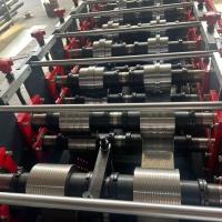 China Building Ceiling & Roof Structure 2 in 1 Top Roof Batten Roll Forming Machine Hat Omega Furring Channel Embossing Kurling for sale