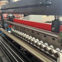 China High Speed 30m/min Corrugated Roof Panel Roll Forming Machine Industrial Steel Structure Construction Roof for sale