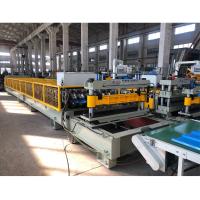 China 0-30 Meters/Minute Trapezoidal Roof Sheet Roll Forming Machine 0.3mm-0.8mm Thickness for sale