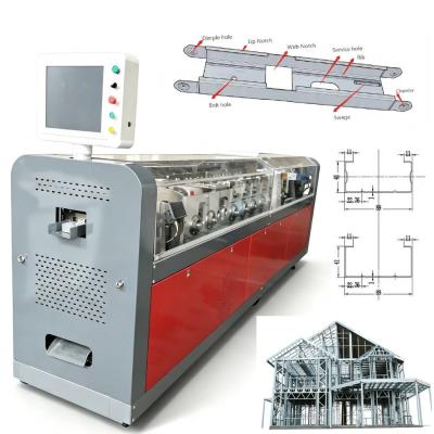 China 0.8-1.2mm Thickness C89 Light Steel Framing Machine LGSF for Building Construction for sale