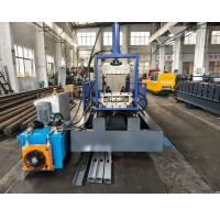 China 1.0-2.0mm Thickness C U Stud Track Roll Forming Machine with 90mm-200mm Width Auto Adjustable for sale