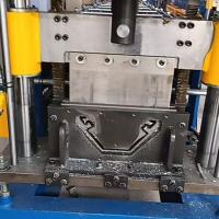 China 0.3-0.8mm PPGI Galvanized Sheet Aluminum Rain Gutter Roll Forming Machine Residential Commercial Building Roof Drainage Project for sale