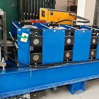 China 0.3-0.8mm PPGI Galvanized Sheet Aluminum Rain Gutter Roll Forming Machine Residential Commercial Building Roof Drainage Project for sale