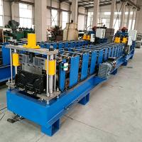 China 0.3-0.8mm PPGI Galvanized Sheet Aluminum Rain Gutter Roll Forming Machine Residential Commercial Building Roof Drainage Project for sale