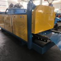 China Newest Design GI Colored Steel Electric Driven Portable KR18 Standing Seam Roll Forming Machine In Stock  For  Sale for sale