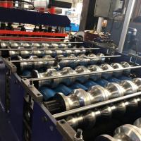 China 0.3-0.8 mm Roofing Sheets Africa Economic Glazed Tile Roll Forming Machine Villa Warehouse Factory Building Roof Panel for sale