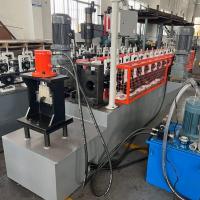 China 0.4-1.0 mm Reinforcement Rib Omega Hat Roof Batten Furring Channel Roll Forming Machine Roofing Ceiling Support Construction for sale