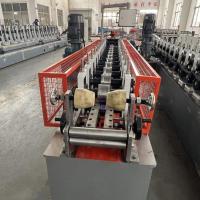 China 0.4-1.0 mm Reinforcement Rib Omega Hat Roof Batten Furring Channel Roll Forming Machine Roofing Ceiling Support Construction for sale