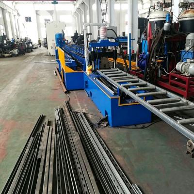 China Galvanized Steel Unistrut Channel Roll Forming Machine Z350 2.0-2.5mm P1000 for sale