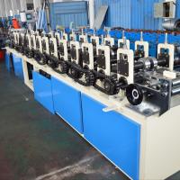 China Manually  Width Adjustable CU40-150mm Stud and Track drywall Roll Forming Machine For Residential for sale