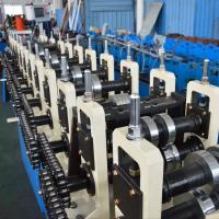 China Manually  Width Adjustable CU40-150mm Stud and Track drywall Roll Forming Machine For Residential for sale