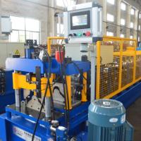 China 0.3-0.8mm PPGI Galvanized Sheet Ridge Cap Roll Forming Machine Metal Warehouses Retail Buildings Roofing System for sale