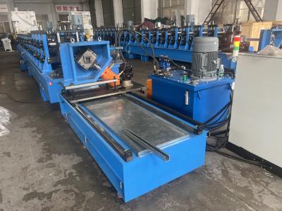 China 1.5-2.5mm Galvanized Steel Solar Strut Channel Roll Forming Machine With Punching Press Machine for sale