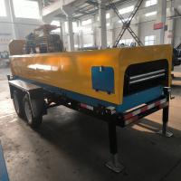 China Newest Design GI Colored Steel Petrol Driven Portable SSR Pluss Standing Seam Roll Forming Machine With Trailer For  Sale for sale