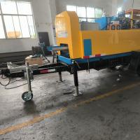China Newest Design GI Colored Steel Petrol Driven Portable SSR Pluss Standing Seam Roll Forming Machine With Trailer For  Sale for sale