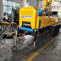 China 0.3-0.8mm Portable Trailer On-Site SSR Plus Standing Seam Roll Forming Machine Warehouse Industrial Building Metal Roofing for sale