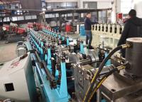 China Mild Steel CZ Purlin Roll Forming Machine , C Lipped Channel Roll Forming Machine for sale