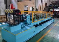 China Automatic Change Size CZ Purlin Roll Forming Machine For Making Steel Frame House for sale