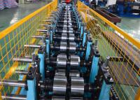 China Post Cutting Post Punching CZ Purlin Roll Forming Machine , C Steel Frame Machine for sale