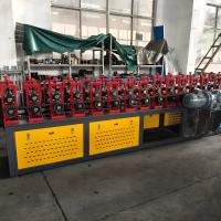 China 0.6-1.0mm Galvanized Steel PPGI Aluminum European Style Rolling Shutter Door Roll Forming Machine With 2 Cutters Warehouse Commercial Building for sale