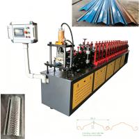 China 0.6-1.0mm Galvanized Steel PPGI Aluminum European Style Rolling Shutter Door Roll Forming Machine With 2 Cutters Warehouse Commercial Building for sale