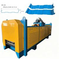 China Movable Electric KR18 Standing Seam Roll Forming Machine Maquina Roladora Lamina KR18 for sale